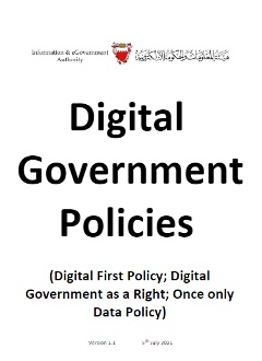 Information & eGovernment Authority | National Digital Policies